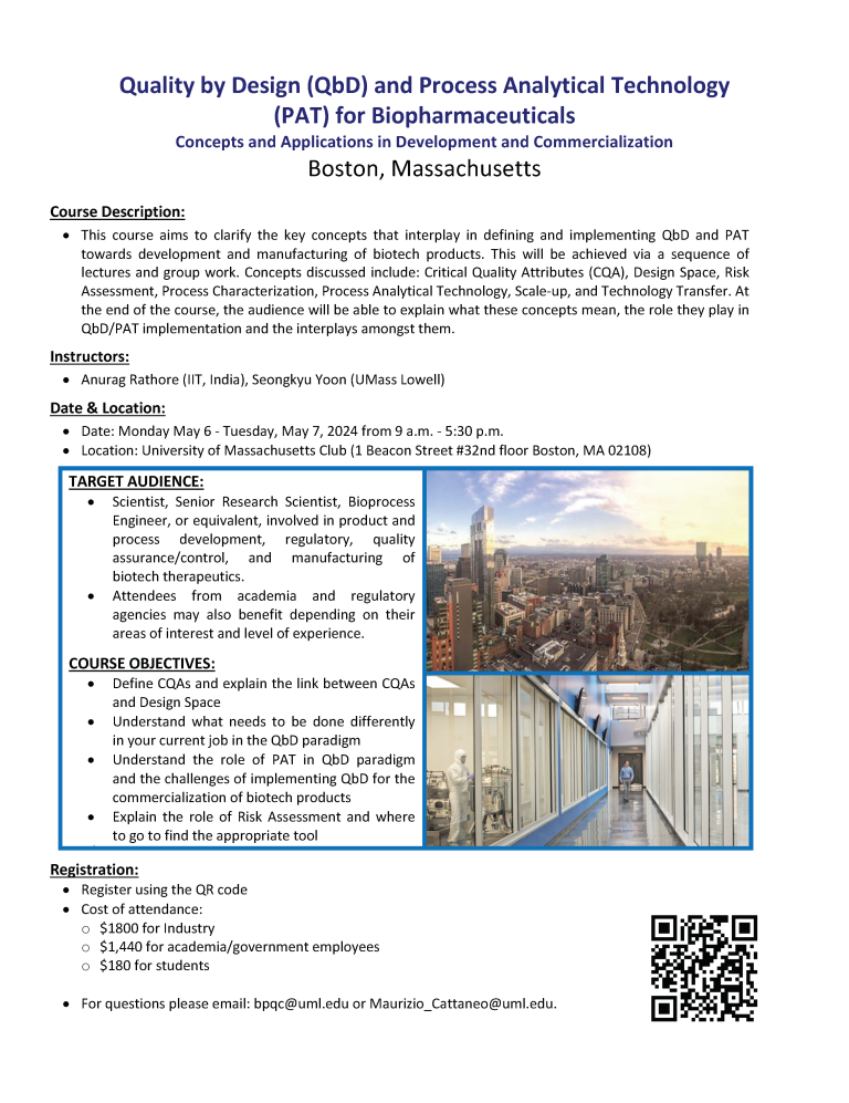 Quality by Design (QbD) and Process Analytical Technology (PAT) for ...